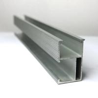 China 3 Meter Anodized Aluminum Solar Mounting Rail / Solar Panel Installation Rails for sale