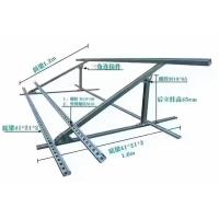 China Aluminum Solar Panel Brackets 1.4kN/m² Snow Load 60m/s Wind Rating for Roof Mounting Systems for sale
