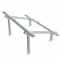 China Lightweight Aluminum Alloy Solar Panel Roof Mounting Brackets with 10-60° Tilt Angle and 1.4kN/m² Snow Load for sale