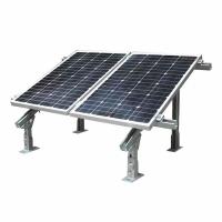 China Lightweight Aluminum Alloy Solar Panel Roof Mounting Brackets with 10-60° Tilt Angle and 1.4kN/m² Snow Load for sale