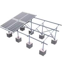 China Aluminum Solar Roof Mounting Brackets with 10-60° Tilt Angle and 10-Year Warranty for Photovoltaic Panel Installation for sale