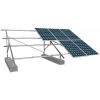 China Aluminum Solar Panel Roof Mounting Frame with 1.4kN/m² Snow Load and 10-60 Degree Tilt Adjustment for sale