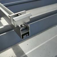 China Lightweight Silver Solar Panel Brackets - Aluminum Alloy Construction with 1-Year Warranty and Various Sizes for Photovoltaic Installation for sale