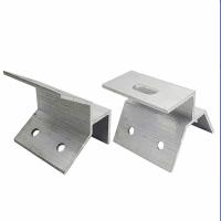 China Lightweight Aluminum Solar Panel Mounting Brackets with 1-Year Warranty and Various Sizes for Secure Photovoltaic Installation for sale