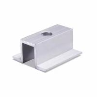 China Silver Solar Panel Brackets - Aluminum Alloy/Stainless Steel Mounting Clamps with 1 Year Warranty for sale