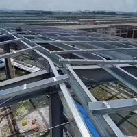 China Silver Solar Roof Drainage Channel with 10-Year Warranty and Customizable Sizes for Residential and Commercial Buildings for sale