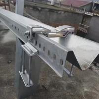 China Surface Mount Aluminum Alloy Solar Roof Drainage Channel with 10-Year Warranty and Customizable Sizing for sale
