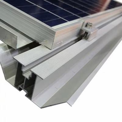China Aluminum Alloy Solar Roof Drainage Channel with 10-Year Warranty and Customizable Sizes for PV Systems for sale