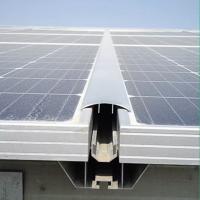 China Aluminum Alloy Solar Roof Drainage Channel with 10-Year Warranty and Customizable Sizes for PV Systems for sale