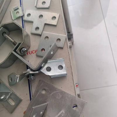 China Customized Cable Tray Accessories - UL Listed Powder Coated Stainless Steel Brackets for Industrial Cable Management for sale