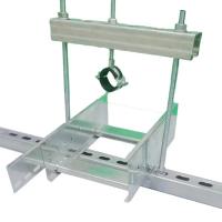 China Adjustable Seismic Bracket 4 Inch Steel Galvanized High Corrosion Resistance 500 lbs Capacity for sale