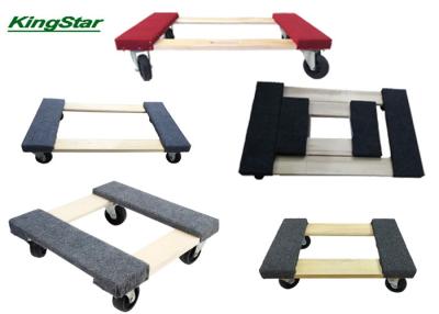 China Carpet End Heavy Furniture Dolly With Open Deck Heavy Duty Capacity 1000lbs for sale