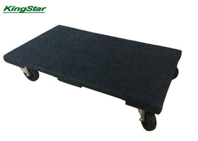 China Heavy Duty 4 Wheel Moving Dolly , 1000 Lb Carpeted Furniture Dolly Portable for sale