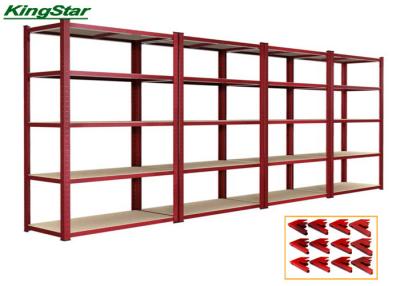 China Multi - Functional Boltless Industrial Shelving 90L X 40W X 180Hcm For Utility Room for sale