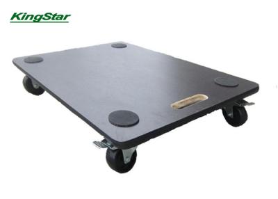 China High Tenacity 4 Wheel Moving Dolly , Flat Furniture Dolly With Filmed Plywood for sale
