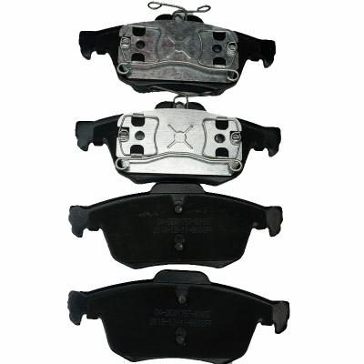 China Renault Car Fitment D1757 Ceramic Low Metal Disc Brake Pads OE 440602154R 2001-2011 for sale