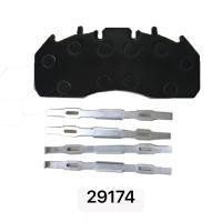 China Semi-Metallic Brake Pads OE D1708 D1758 WVA 29174 for Hubei Longer-Life Advantage for sale