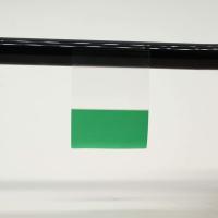 China 25.4mm*35mm，1mil green water Resistant polyester cable label for cable for sale