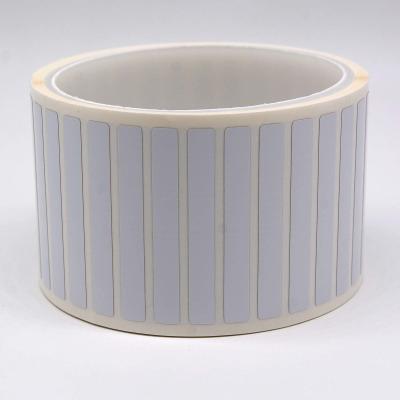 China 50.8x6.35mm High Temperature Adhesive Labels 1mil White Gloss Polyimide Label For Anti-Static for sale