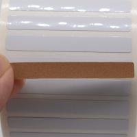 China 50.8x6.35mm High Temperature Adhesive Labels 1mil White Gloss Polyimide Label For Anti-Static for sale