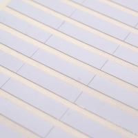 China 25x6mm 2mil White Gloss High Temperature Resistant Polyimide Label For Anti-Static for sale