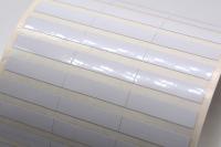 China 25x6mm 2mil White Gloss High Temperature Resistant Polyimide Label For Anti-Static for sale