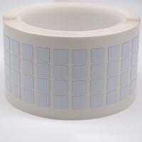 China 9.5mmx9.5mm 1mil Blue Gloss High Temperature Resistant Polyimide Label for sale