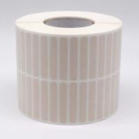 China 35mmx6mm Thermal Transfer Adhesive Label 1mil White Matte High Temperature Resistant With Polyimide for sale