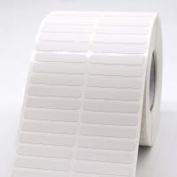 China 35mmx6mm Thermal Transfer Adhesive Label 1mil White Matte High Temperature Resistant With Polyimide for sale