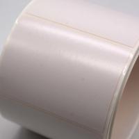 China 70mmx50mm 1mil White Matte High Temperature Resistant Polyimide Label for sale