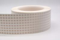 China 4mmx5mm Permanent Adhesive Label 1mil  White Matte High Temperature Resistant Polyimide Label For 8 Row for sale