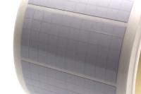 China 5.5mmx5.5mm Permanent Adhesive Label 1mil White Gloss High Temperature Resistant Polyimide Label for sale