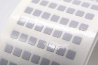 China 3mmx3mm 1mil  White Matte High Temperature Resistant Polyimide Label for sale