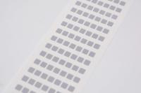 China 3mmx3mm 1mil  White Matte High Temperature Resistant Polyimide Label for sale