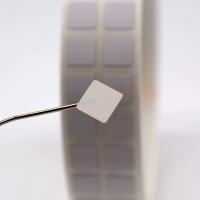 China 7mmx7mm Permanent Adhesive Label 1.5mil  White Matte High Temperature Resistant Polyimide Label for sale