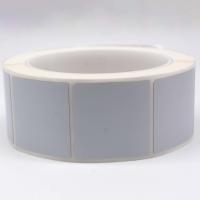 China 37x37mm Permanent Adhesive Label 2mil White Matte Polyimide Label For Metal for sale