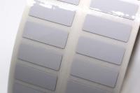 China 16mmx6mm Low Temperature Labels 1.5mil White Gloss High Temperature Resistant Polyimide Label for sale