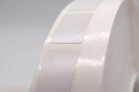 China 12.5mmx21mm Thermal Transfer Adhesive Label 1mil White Matte Polyimide Label for sale