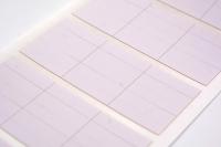 China 20mmx5mm 2mil White Matte High Temperature Resistant Polyimide Label for sale