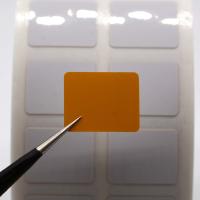 China 15x12mm Thermal Transfer Adhesive Label 2mil White Matte Polyimide Label for sale