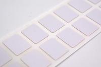 China 15x12mm Thermal Transfer Adhesive Label 2mil White Matte Polyimide Label for sale