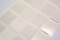 China 35x20-18mm 1.5mil White Matte Translucent Water Resistant Vinyl Cable Label for sale