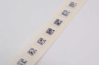 China 5mmx6mm 1mil  Matte White Thermal Transfer Labels Polyimide Label for sale