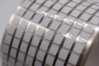 China 6mmx6mm 1.5mil White Gloss High Temperature Resistant Polyimide Label for sale
