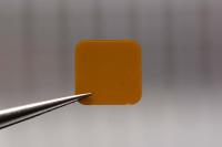 China 6mmx6mm 1.5mil White Gloss High Temperature Resistant Polyimide Label for sale