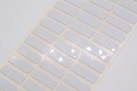 China 18mmx11mm 2mil White Gloss  Polyimide Thermal Transfer Label for sale