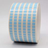 China Matte Blue Low Temperature Labels 6mmx5mm 1mil High Temperature Resistant Polyimide Label for sale