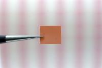 China 1mil Pink Matte High Temperature Resistant Polyimide Label 6mmx5mm for sale