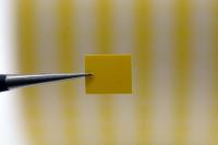 China 6mmx5mm Low Temperature Labels 1mil Yellow Matte High Temperature Resistant Polyimide Label for sale