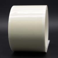 China 20x100-20mm Cable Adhesive Label 1mil White Matte Translucent Water Resistant Vinyl Cable Label for sale
